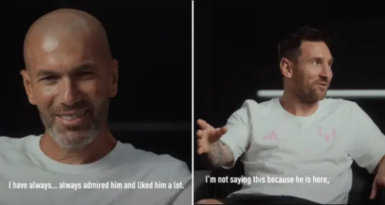 Messi Expresses Admiration and Love for Zinedine Zidane: A Rivalry ...