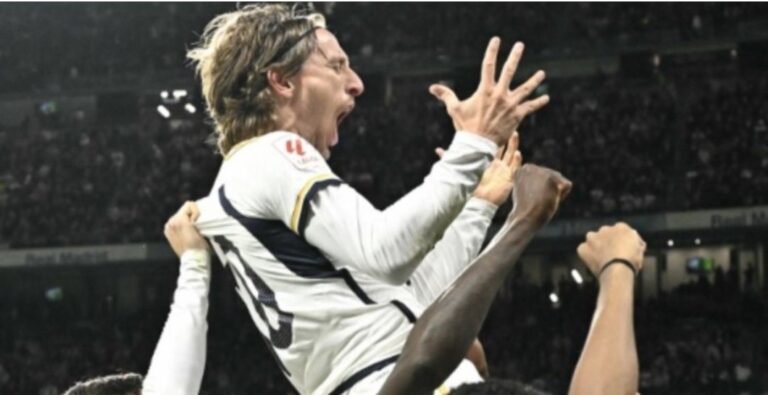 Modric brought out his best and secured three golden points for Real ...